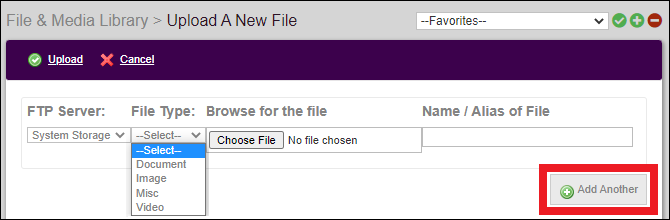Uploading Files – Centrex Software