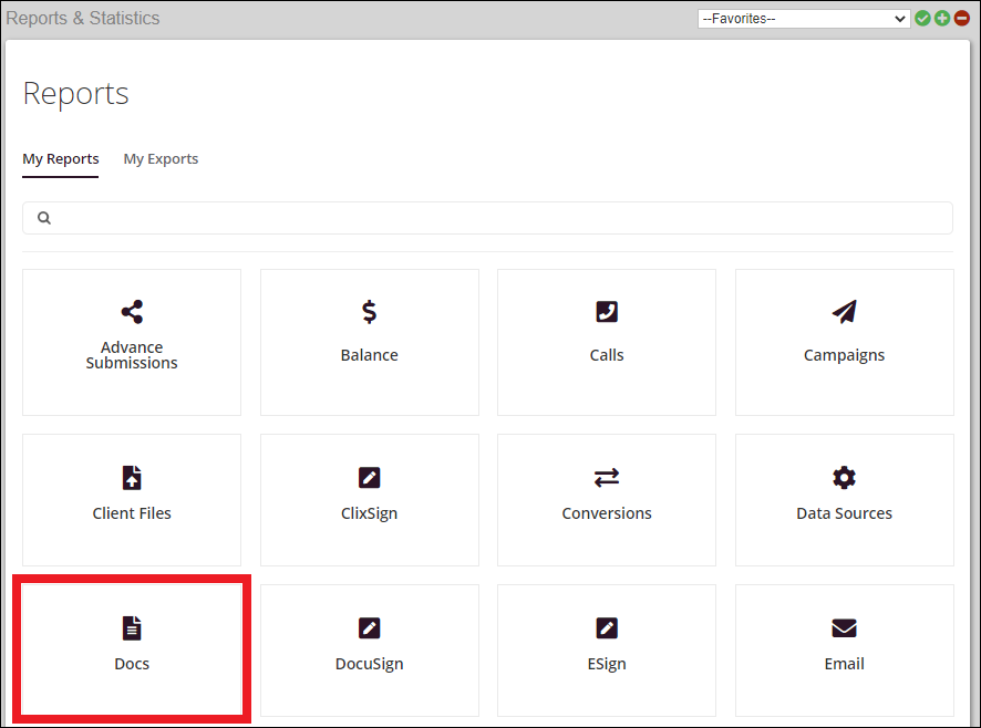 Docs Report – Centrex Software