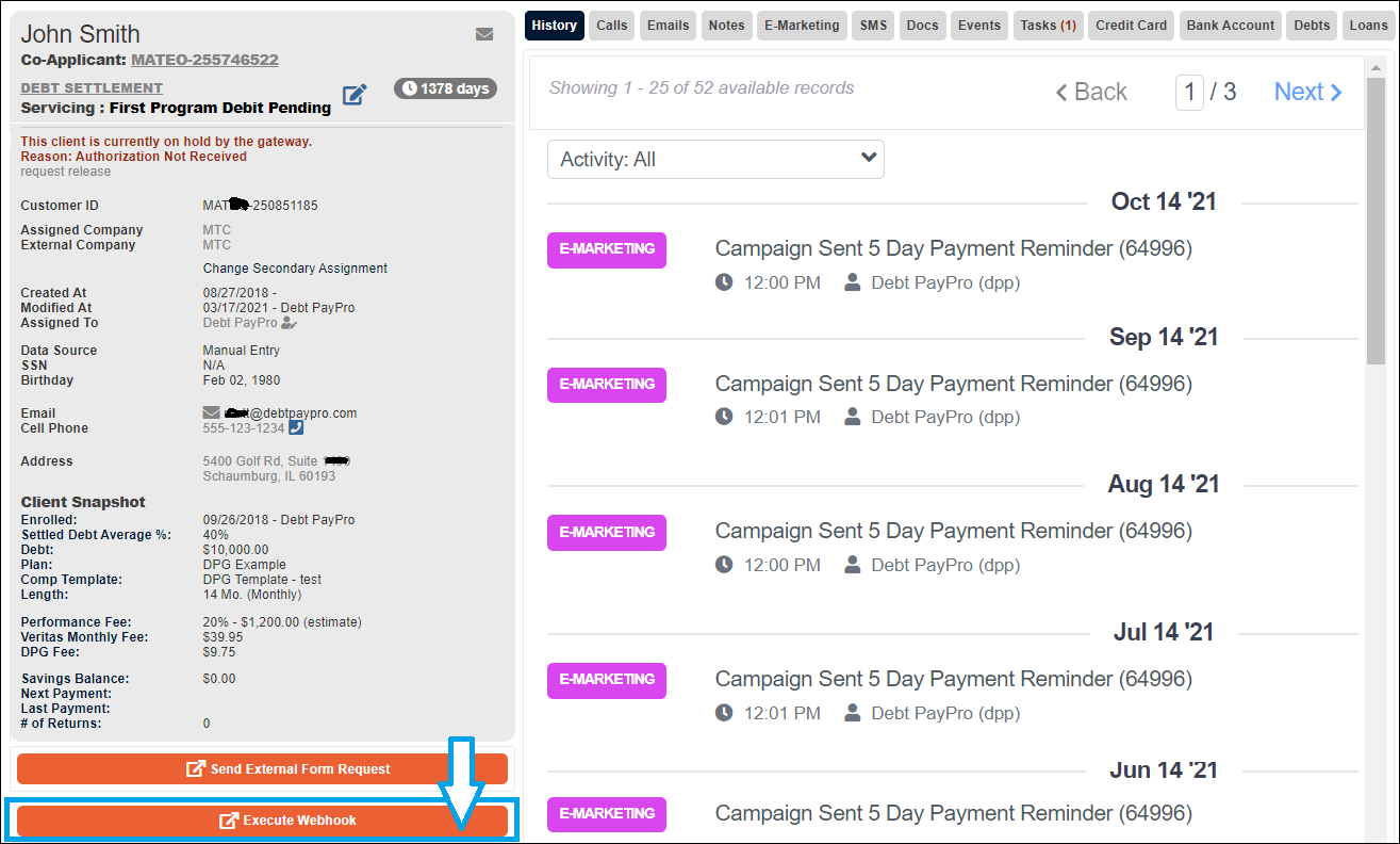 WebHooks – Centrex Software