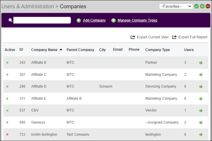 Payees – Centrex Software