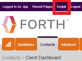 Sales scripts – Centrex Software